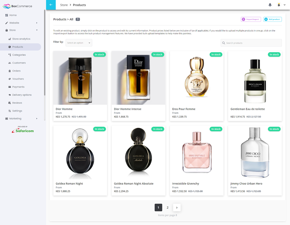 Can You List Multiple Variants Per Product? – BoxCommerce