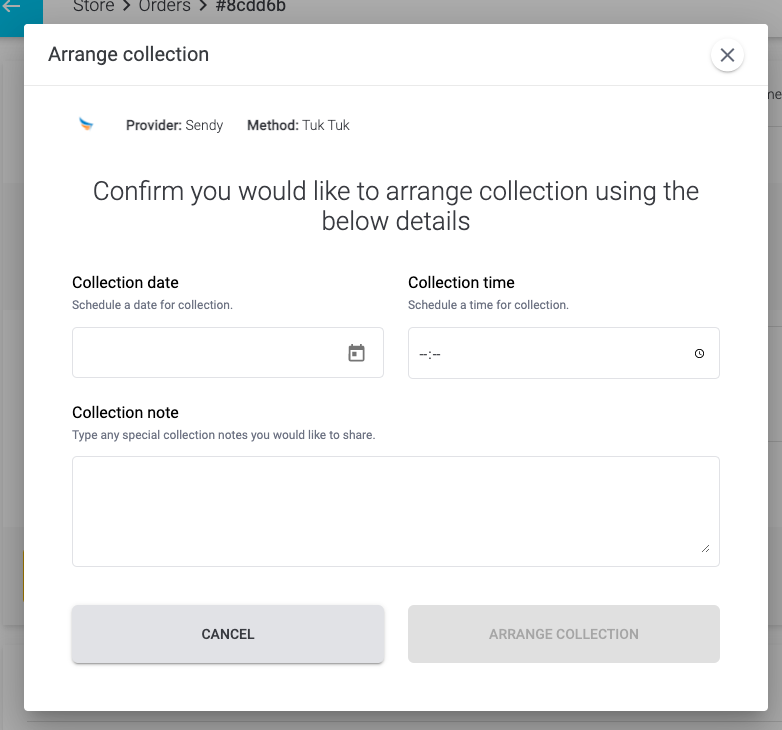 How to arrange collection for an order – BoxCommerce